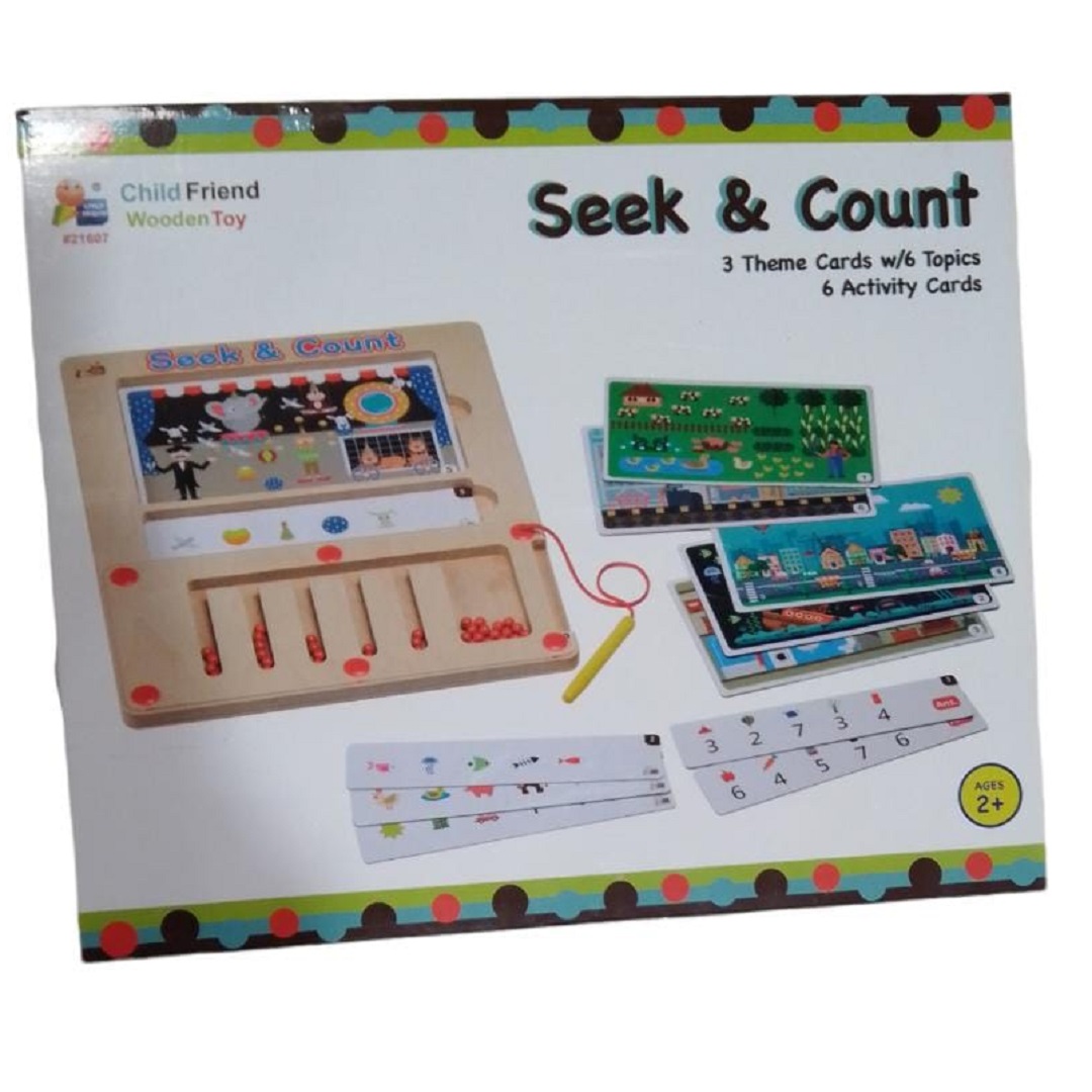 Tablero De Actividades Busca y Cuenta Magnetico - Outlet Seigard Chile S.A.